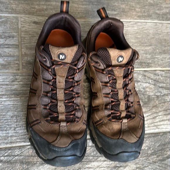 Merrell | Shoes | Men Merrell Dark Earth Expresso Hiking Shoes | Poshmark
